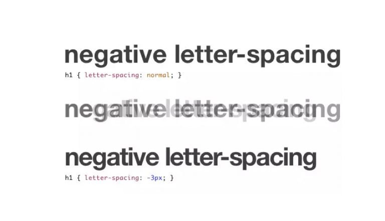 The Do's and Don'ts of letter-spacing in web design